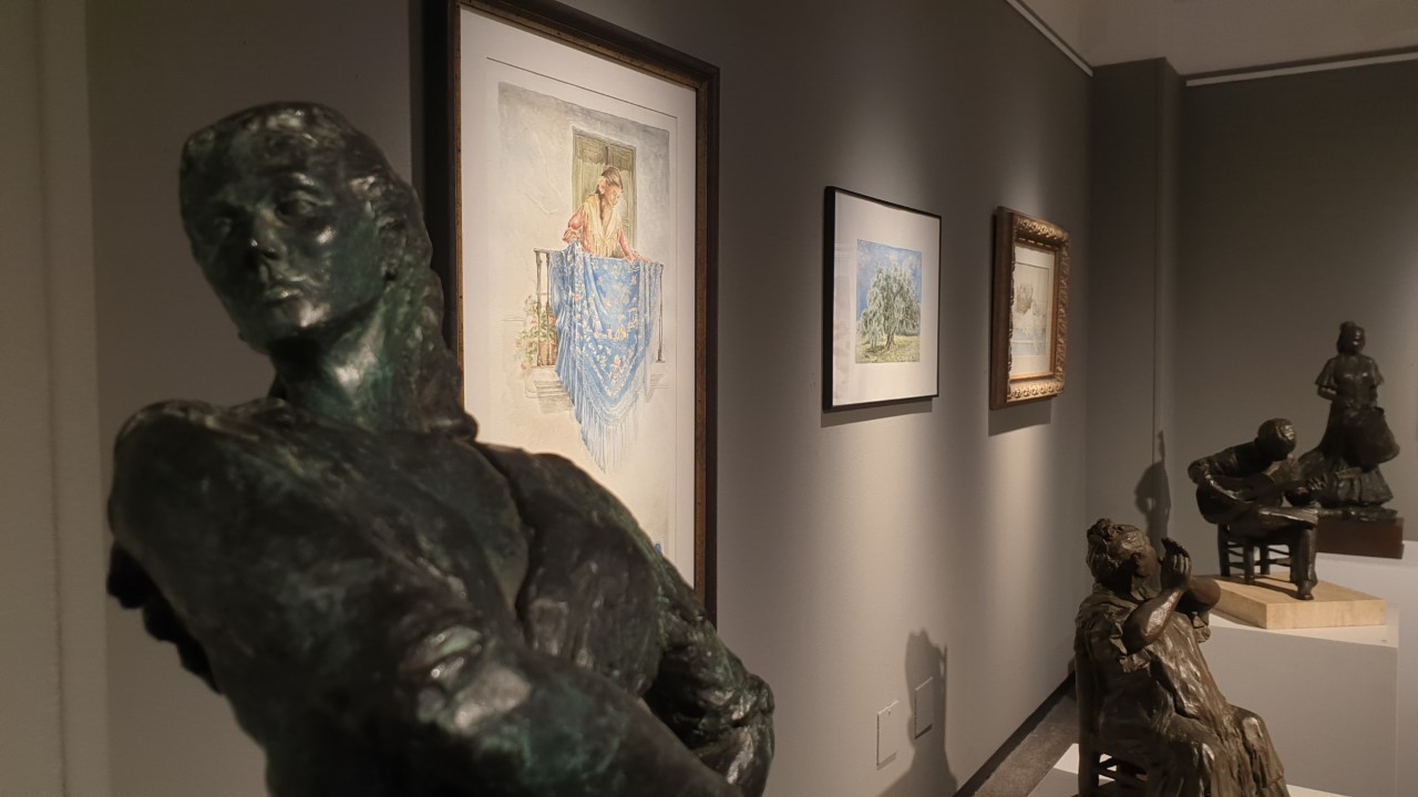 Últimos días para disfrutar de la exposición de pintura y escultura de ...