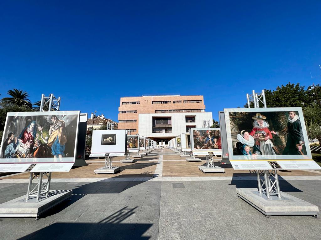 El Museo del Prado llega a la plaza de España de Fuengirola con una ...