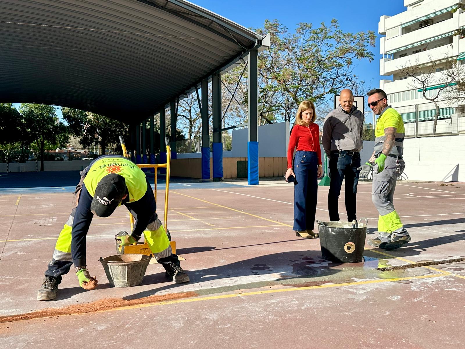El Ayuntamiento de Fuengirola aprovecha el cierre de los colegios en ...